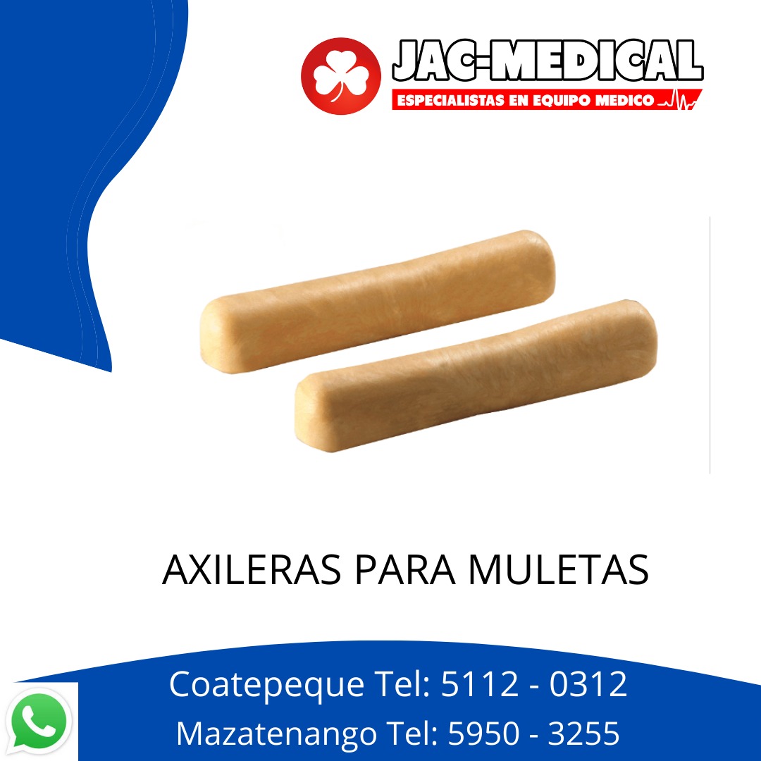 AXILERAS DE MULETAS (PAR) – JAC Medical