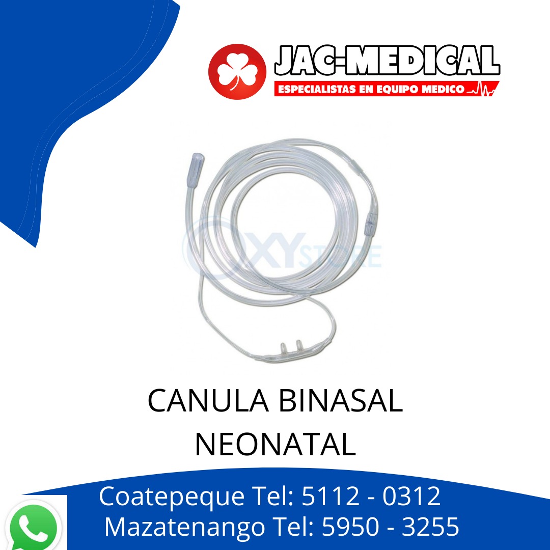 CANULA BINASAL NEONATAL – JAC Medical